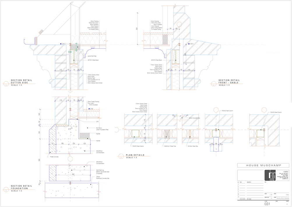 53 Preliminary CAD drawings